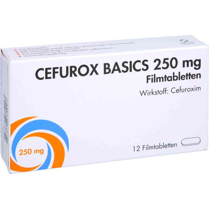Cefurox Basics 250 mg Filmtabletten Sun 12 stk