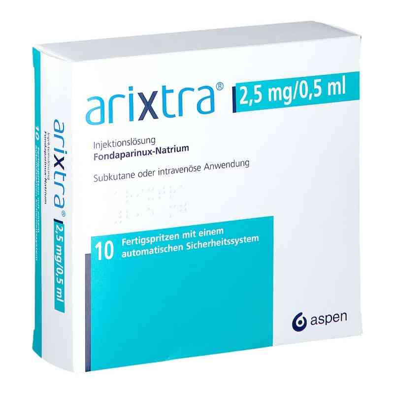Arixtra 2,5 mg/0,5 ml iniecto -lsg.i.e.fertigspritze 10X0.5 ml