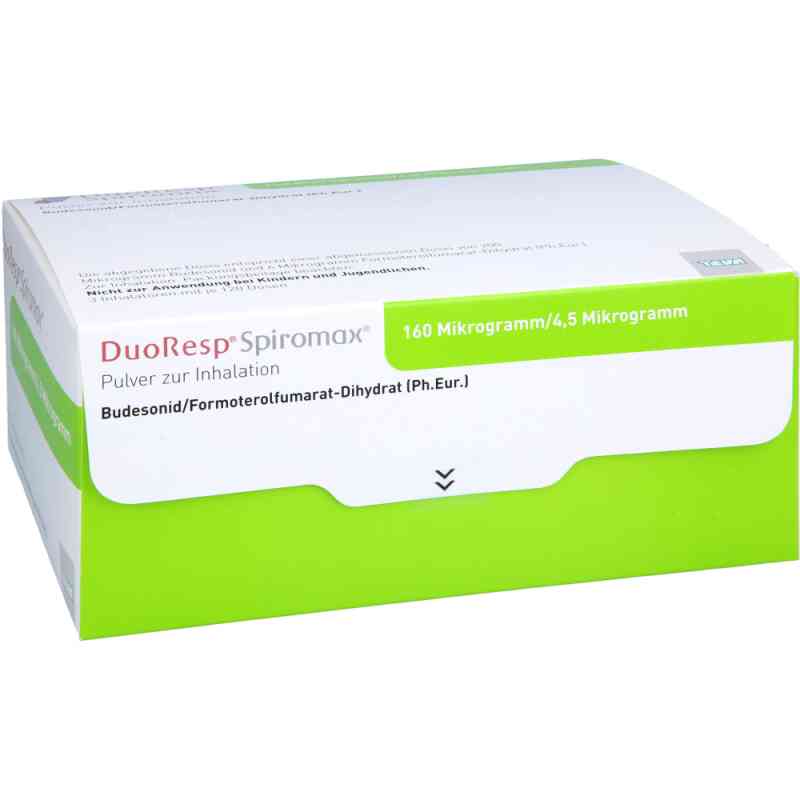 Duoresp Spiromax 160[my]g/4,5[my]g/dosis 1x120ed I 3 stk
