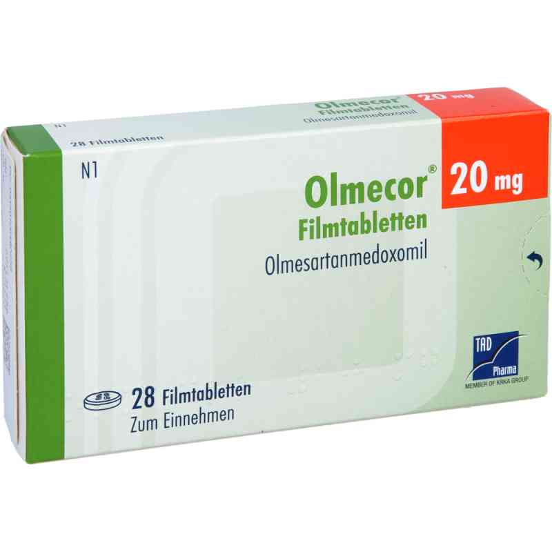 Olmecor 20 mg Filmtabletten 28 stk online kaufen