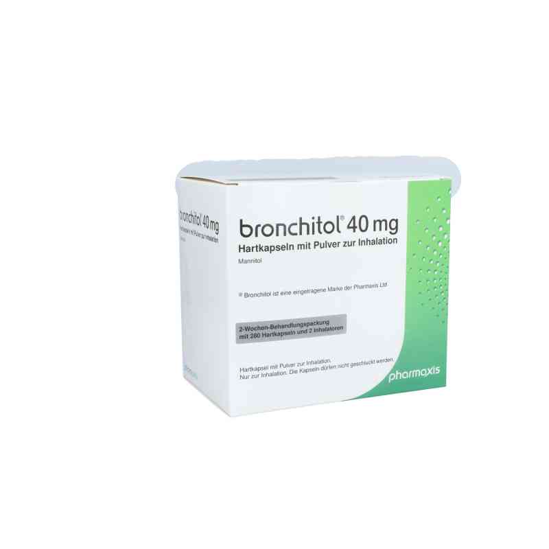 Bronchitol 40 mg Hartkapseln & 2 Inhalatoren 280 stk