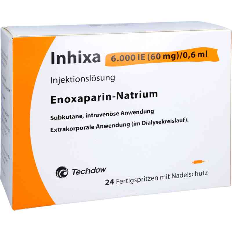 Inhixa 6.000 I.e. 60 mg/0,6 ml iniecto lsg.i.e.f.-sp. 24 stk