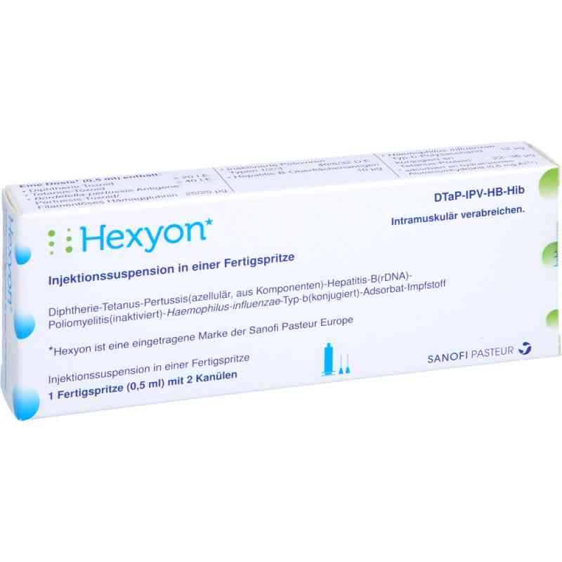 Hexyon iniecto -susp.i.e.fertigspr. 0.5 ml online kaufen