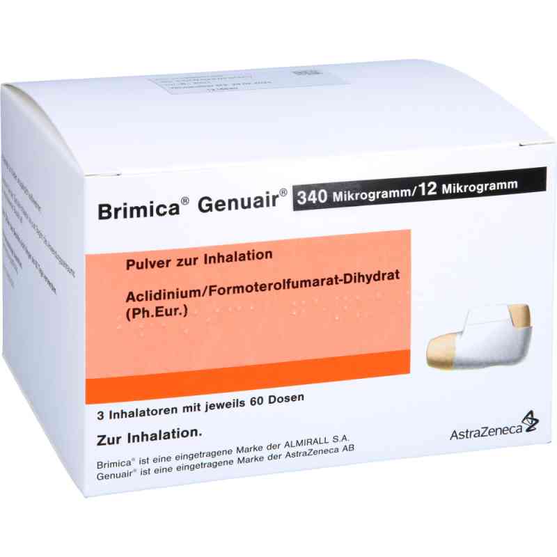 Brimica Genuair 340 [my]g/12 [my]g Plv.z.inhalatio 3 stk