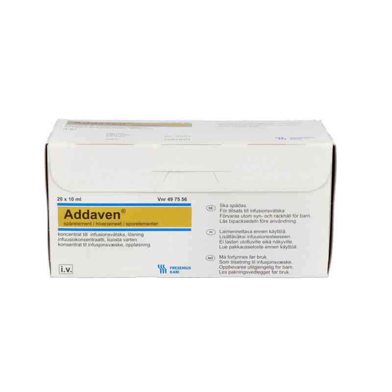 Addaven Konzentrat zur, zum Herst.e.Infusionslösung 20X10 ml