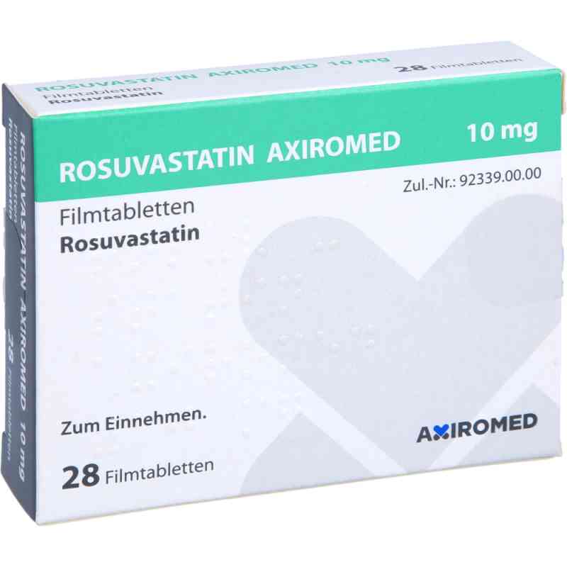 Rosuvastatin Axiromed 10 mg Filmtabletten 28 stk