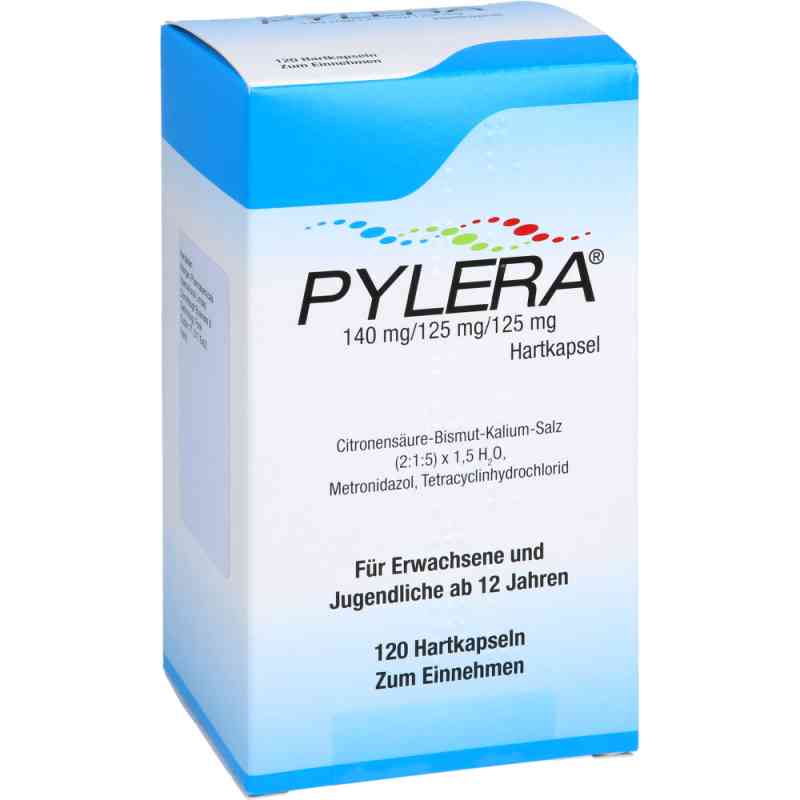 Pylera 140 mg/125 mg/125 mg Hartkapseln 120 stk