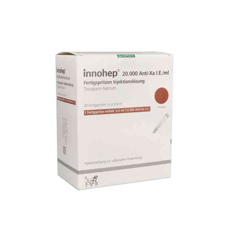 Innohep 20.000 Anti-xa I.e./ml 0,6ml iniecto -lsg.fs 30X0.6 ml