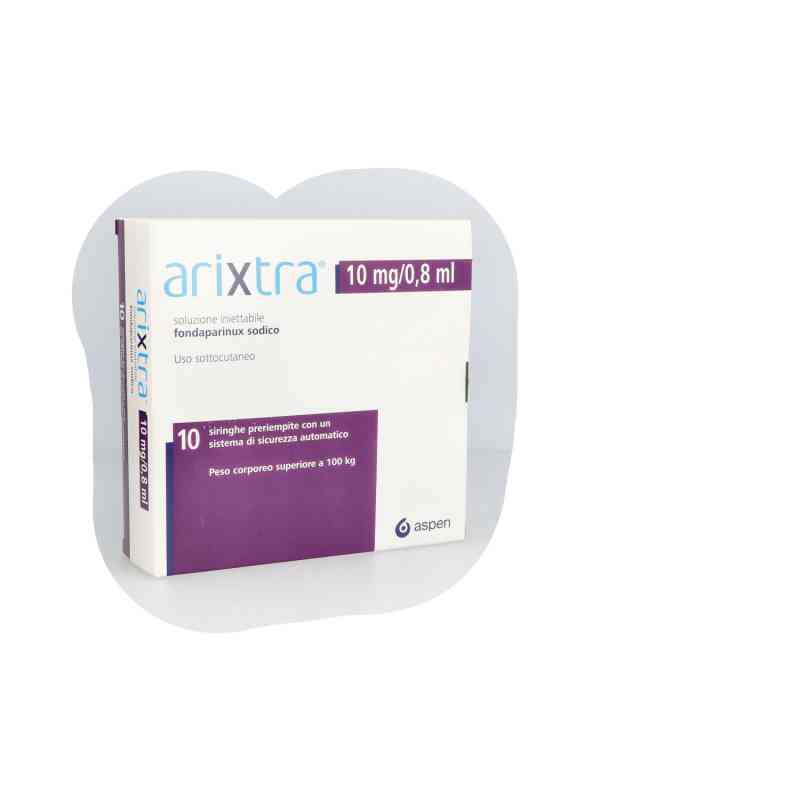 Arixtra 10 mg/0,8 ml iniecto -lsg.i.e.fertigspritze 10X0.8 ml