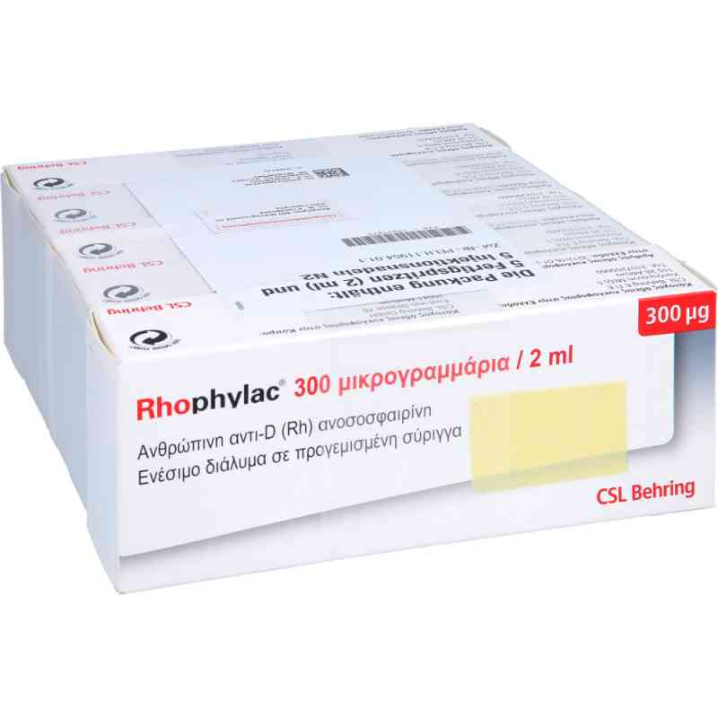 Rhophylac 300 [my]g/2 ml Injektionslösung in Fertigsp 5X2 ml