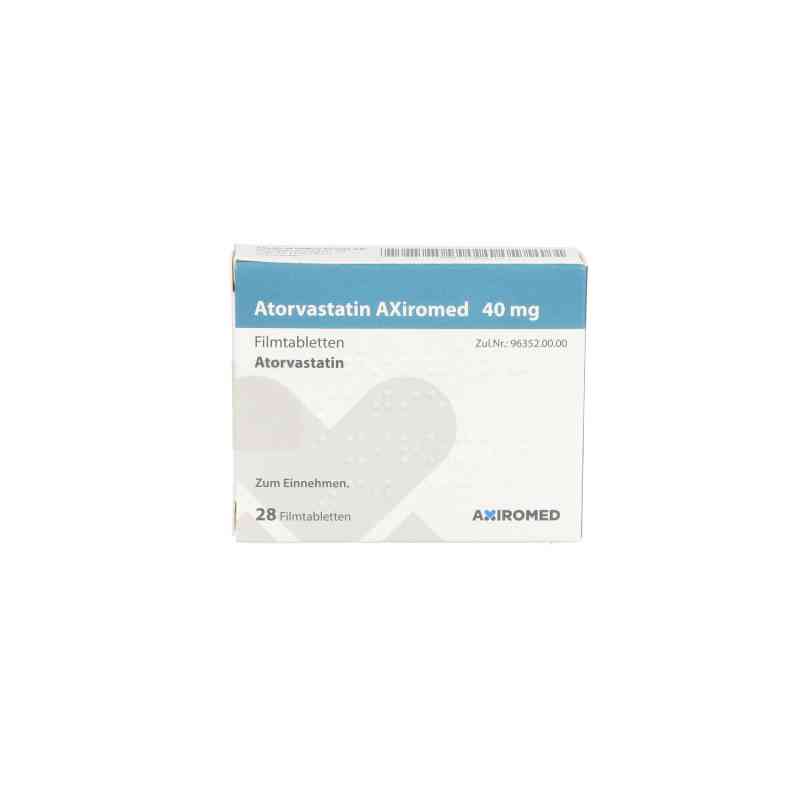 Atorvastatin Axiromed 40 mg Filmtabletten 28 stk