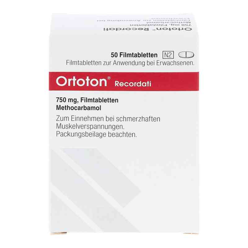 Ortoton Recordati 750 mg Filmtabletten 50 stk