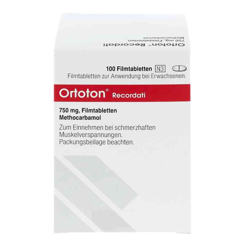 Ortoton Recordati 750 mg Filmtabletten 100 stk