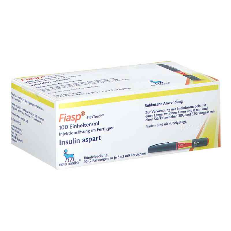 Fiasp 100 Einheiten/ml iniecto -lsg.i.e.fertigpen 2X5X3 ml