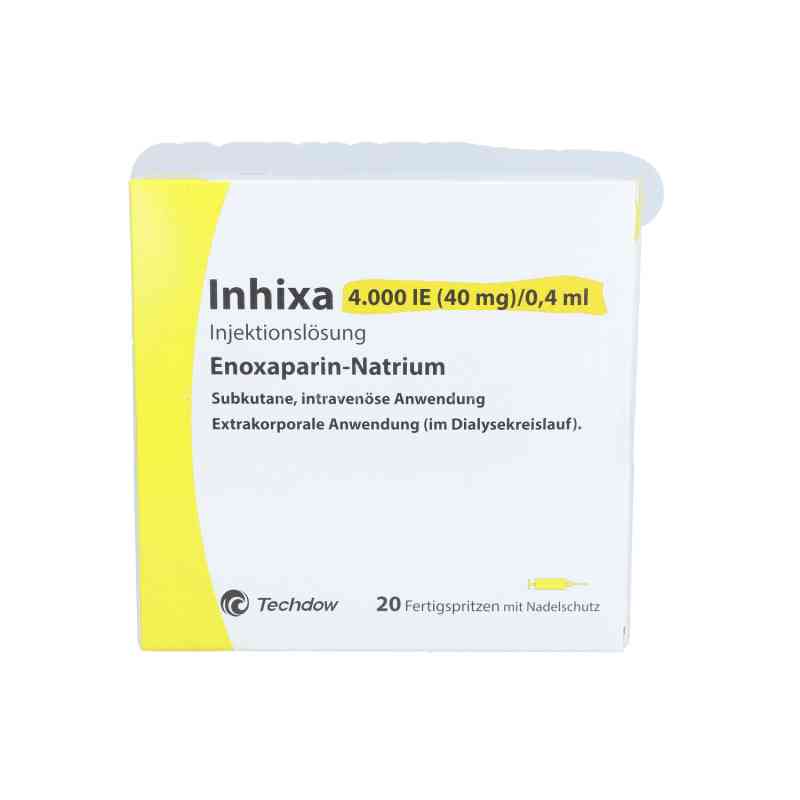 Inhixa 4.000 I.e. 40 mg/0,4 ml iniecto lsg.i.e.f.-spr. 20 stk