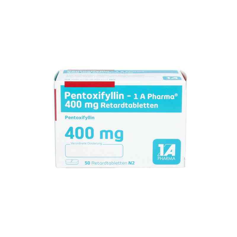 Pentoxifyllin 1a Pharma 400 mg Retardtabletten 50 stk