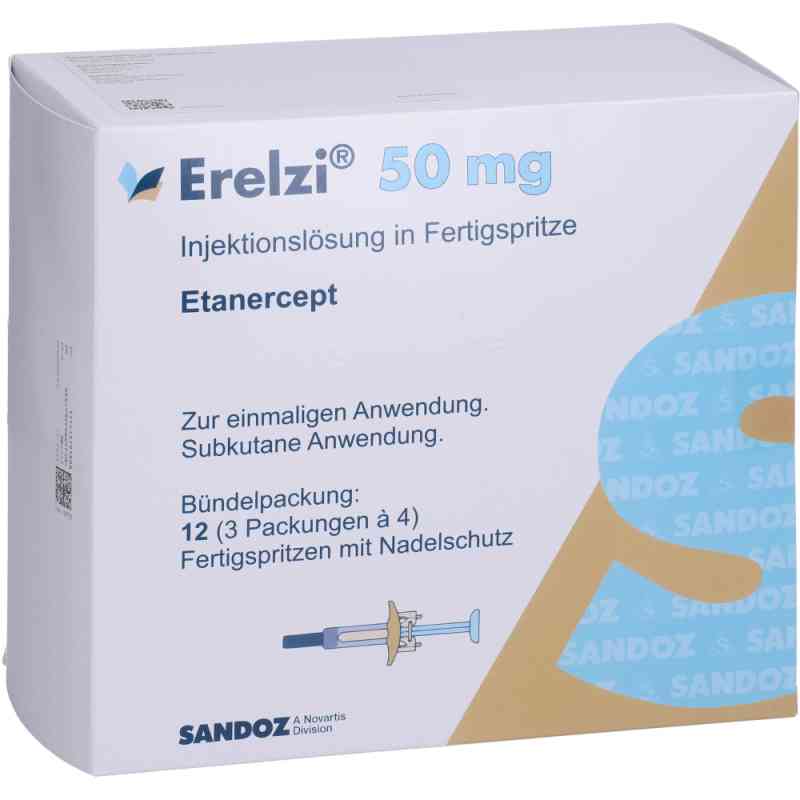 Erelzi 50 mg Injektionslösung i.e.Fertigspritze 12 stk