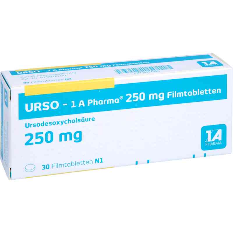 Urso-1a Pharma 250 mg Filmtabletten 30 stk online kaufen