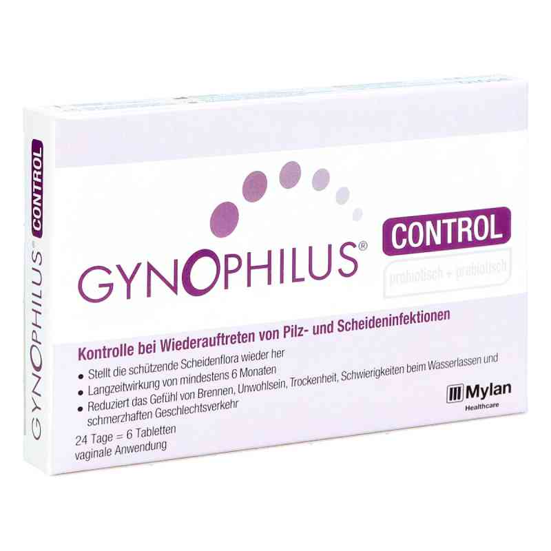 Gynophilus Control Vaginaltabletten 6 stk online kaufen