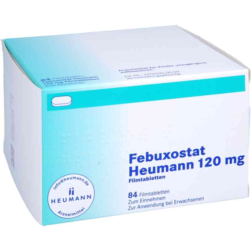 Febuxostat Heumann 120 mg Filmtabletten 84 stk