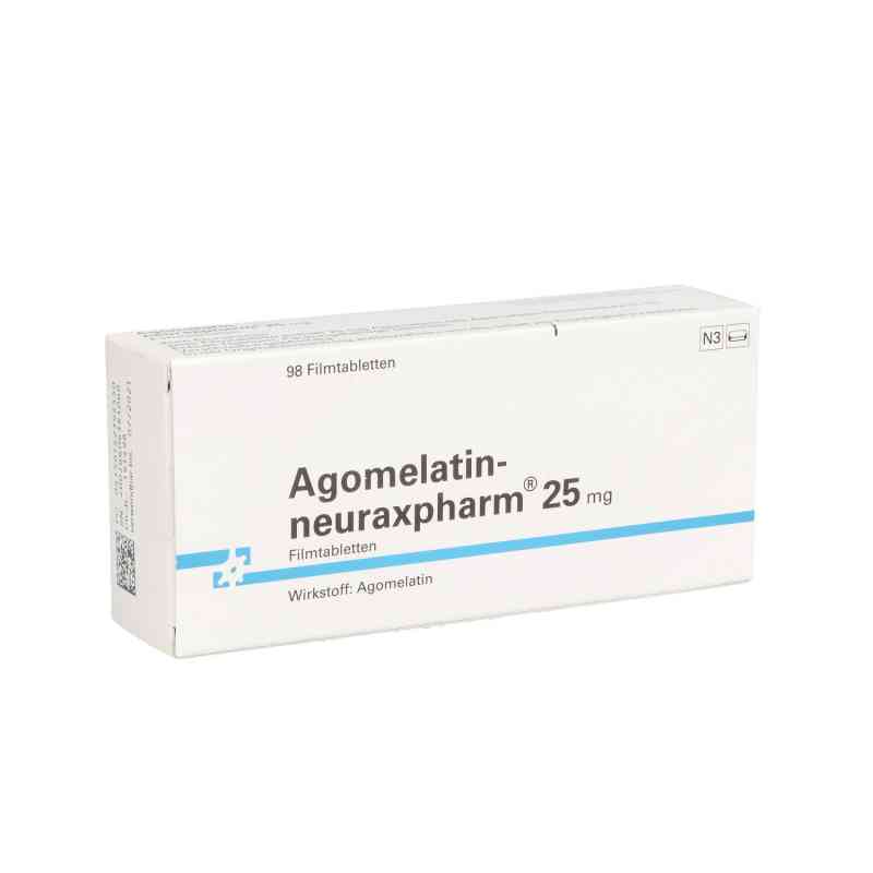 Agomelatin-neuraxpharm 25 mg Filmtabletten 98 stk