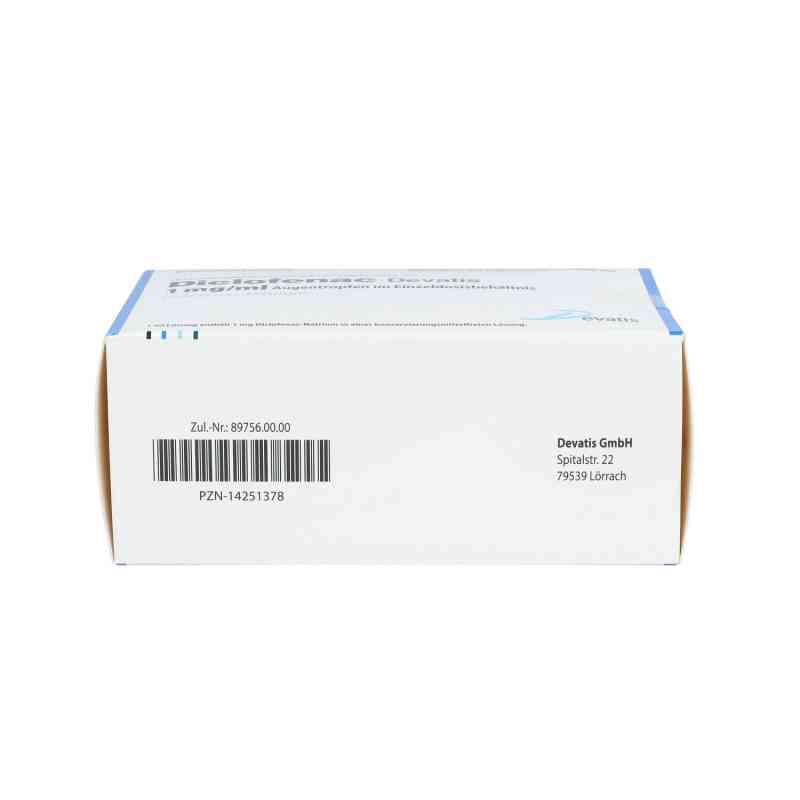 Diclofenac Devatis 1 mg/ml Augentropfen Einzeldos. 20X0.3 ml