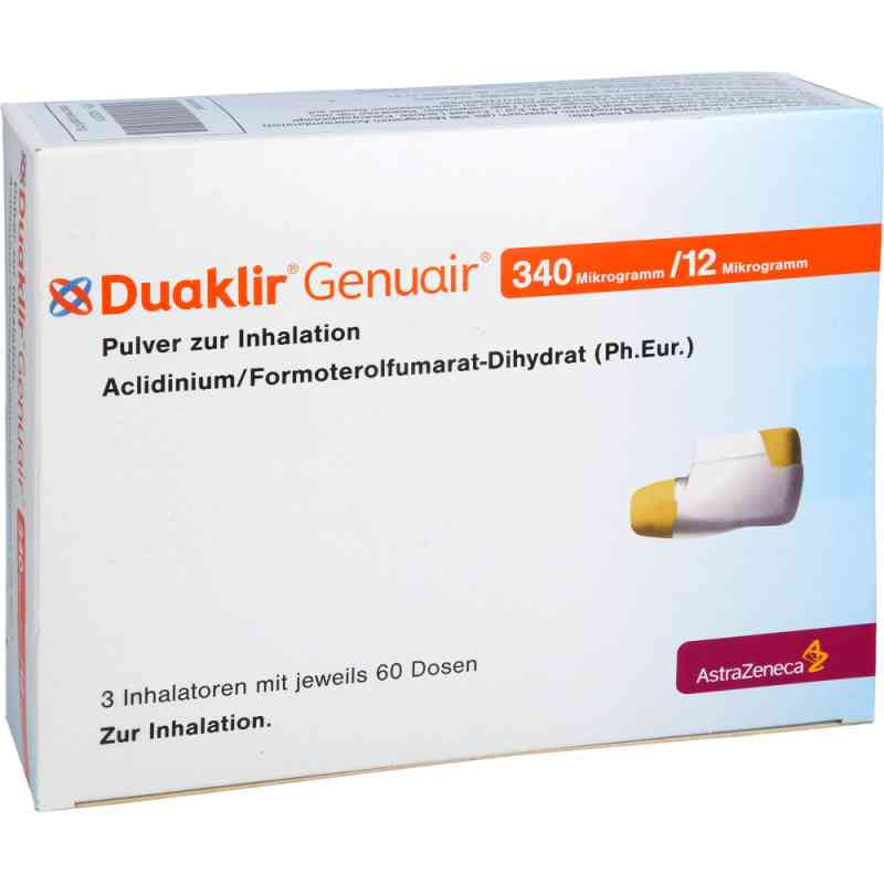 Duaklir Genuair 340 [my]g/12 [my]g Plv.z.inhalatio 3 stk