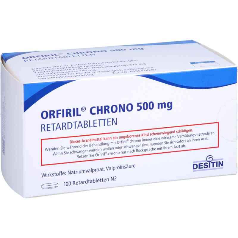Orfiril chrono 500 mg Retardtabletten 100 stk online kaufen