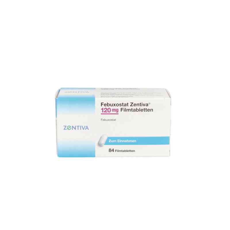Febuxostat Zentiva 120 mg Filmtabletten 84 stk