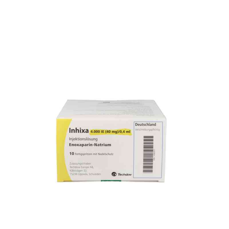 Inhixa 4.000 I.e. 40 mg/0,4 ml iniecto lsg.i.e.f.-spr. 10 stk