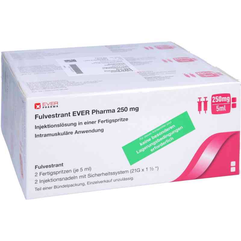 Fulvestrant Ever Pharma 250 mg/5 ml iniecto -l.i.e.fs 6 stk