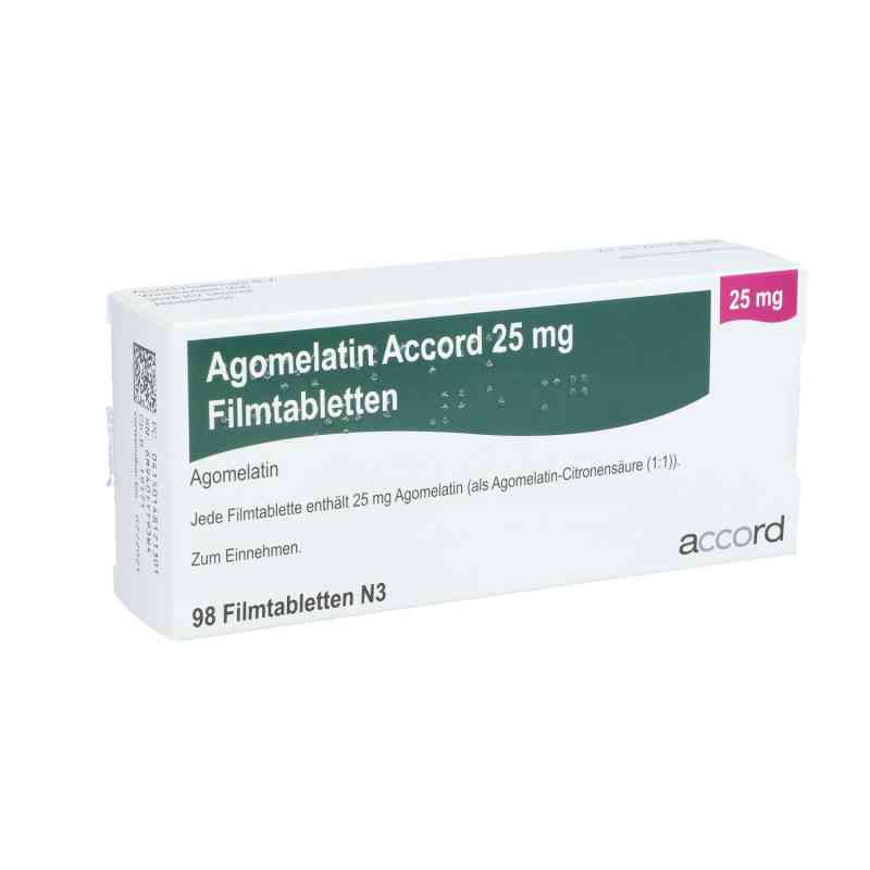 Agomelatin Accord 25 Mg Filmtabletten 98 stk online kaufen