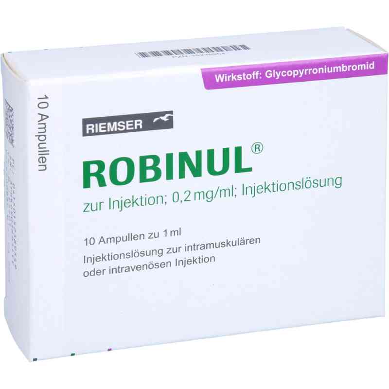 Robinul zur Injektion 0,2 mg/ml iniecto -lösung 10X1 ml