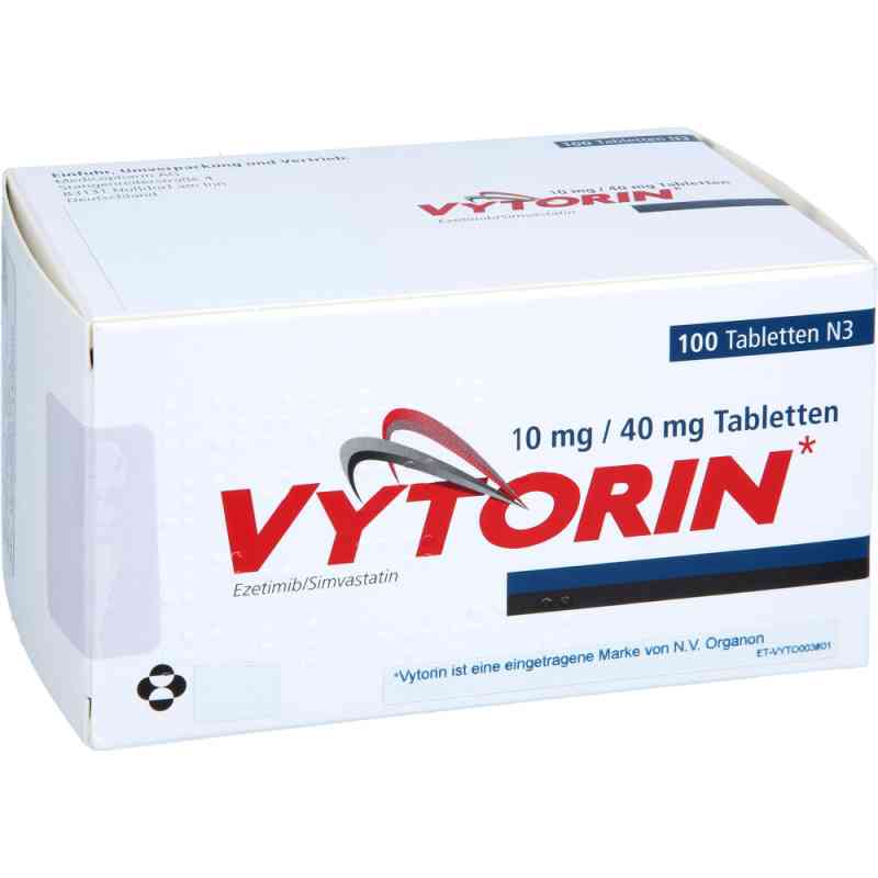 Vytorin 10 mg/40 mg Tabletten 100 stk online kaufen