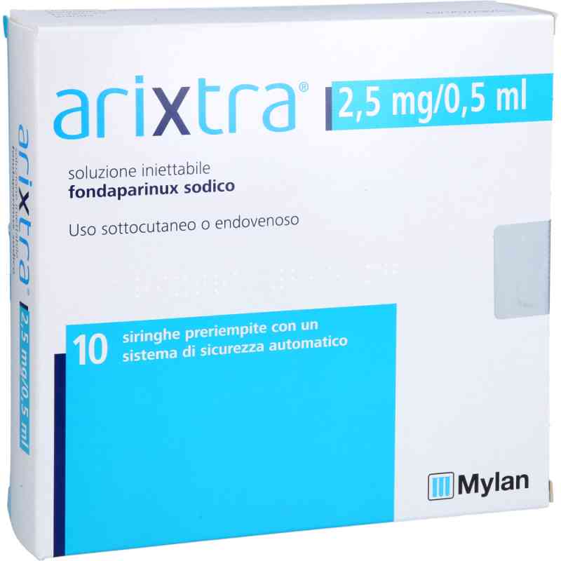 Arixtra 2,5 mg/0,5 ml iniecto -lsg.i.e.fertigspritze 10X0.5 ml
