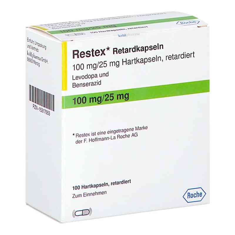 Restex 100 mg/25 mg Hartkapseln retardiert 100 stk