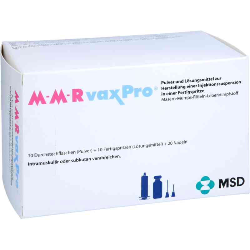 Mmr Vaxpro Fertigspritze mit Kanüle 10X0.5 ml