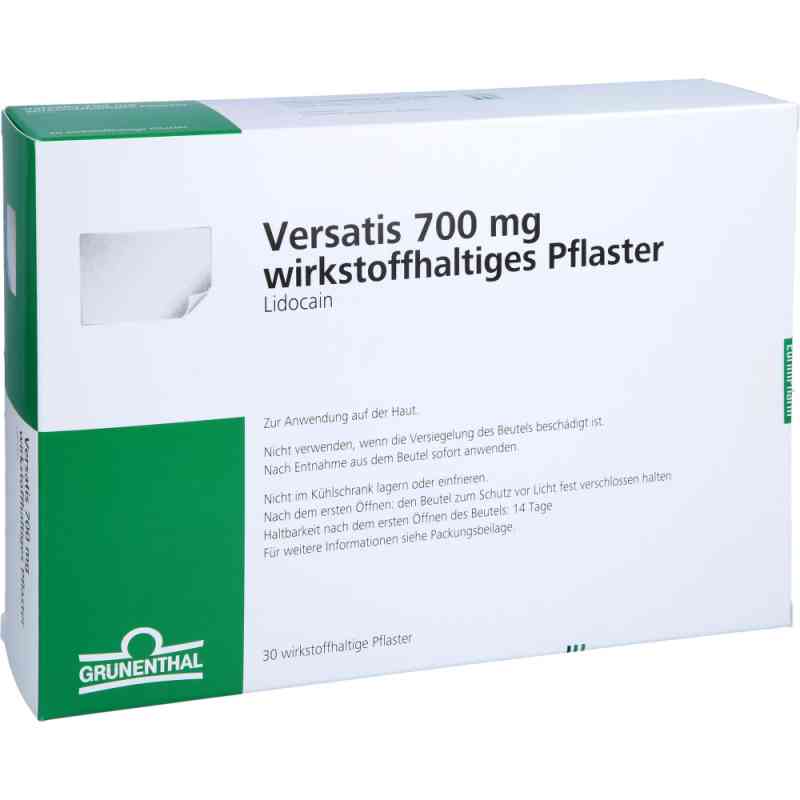 Versatis 700 mg wirkstoffhaltiges Pflaster 30 stk
