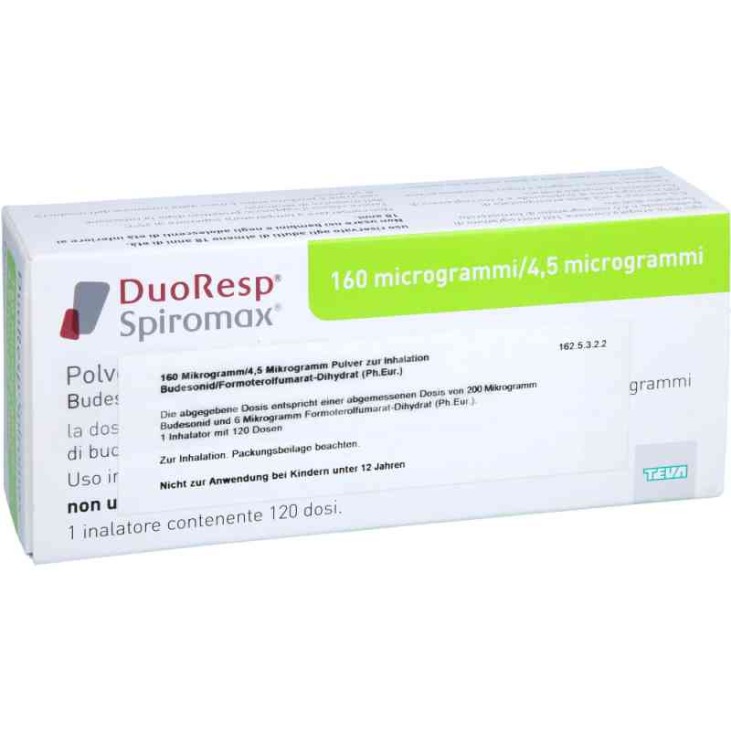 Duoresp Spiromax 160[my]g/4,5[my]g/dosis 1x120ed I 1 stk