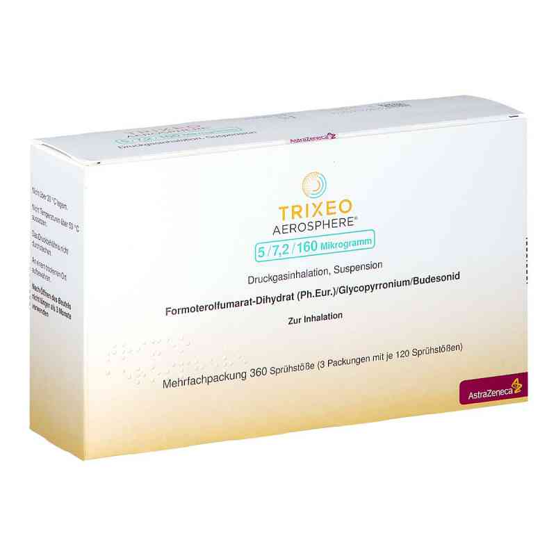 Trixeo Aerosphere 5/7,2/160μg Druckgasinh.120ed