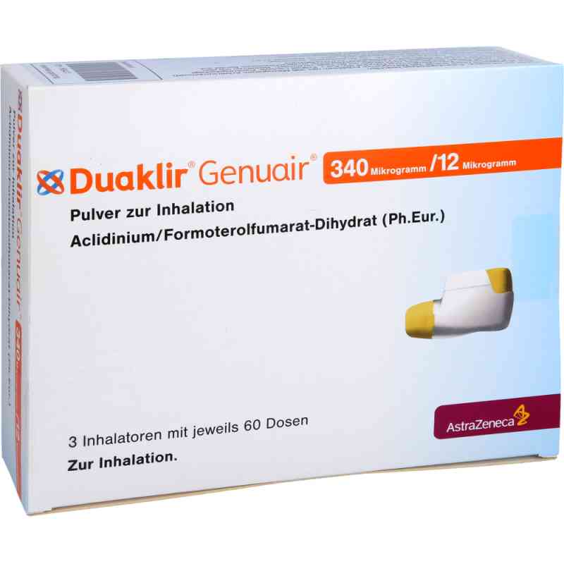 Duaklir Genuair 340 [my]g/12 [my]g Plv.z.inhalatio 3 stk