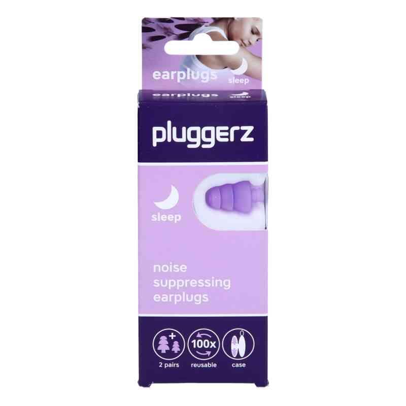 Pluggerz earplugs sleep Erwachsene & Kids 2X2 stk