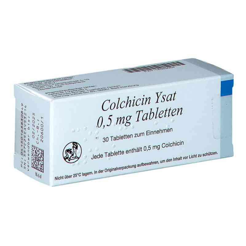Colchicin Ysat 0,5 mg Tabletten 30 stk online kaufen