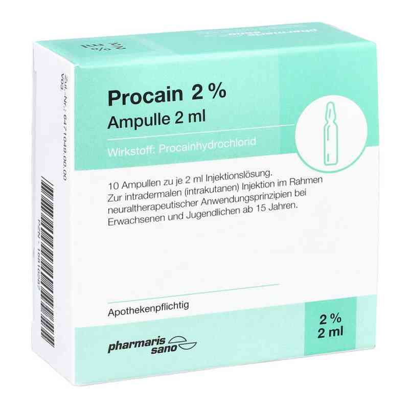 Procain Pharmarissano 2% iniecto -lsg.ampullen 2 Ml 10X2 ml