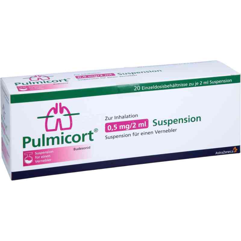 Pulmicort 0,5 mg/2 ml Suspension für einen Vernebler 20X2 ml