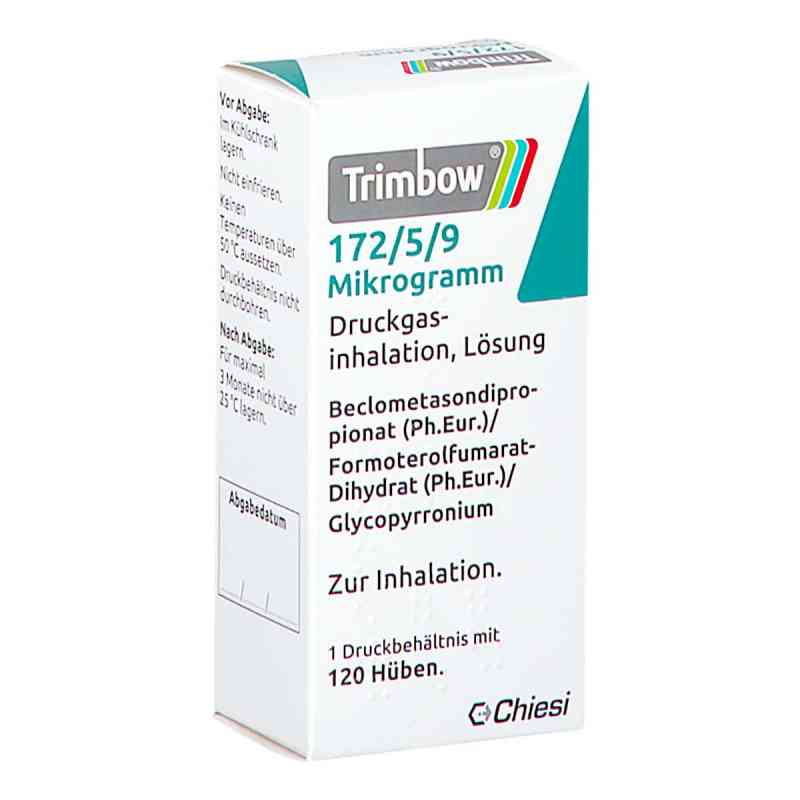 Trimbow 172 Μg/5 Μg/9 Μg 120 Hub Druckgasinhalat. 1 stk