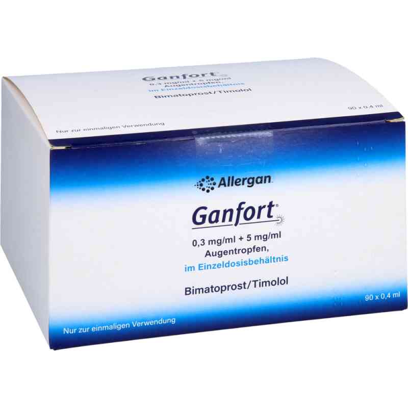 Ganfort 0,3 Mg/ml + 5 Mg/ml At Im Einzeldosisbeh. 90X0.4 ml