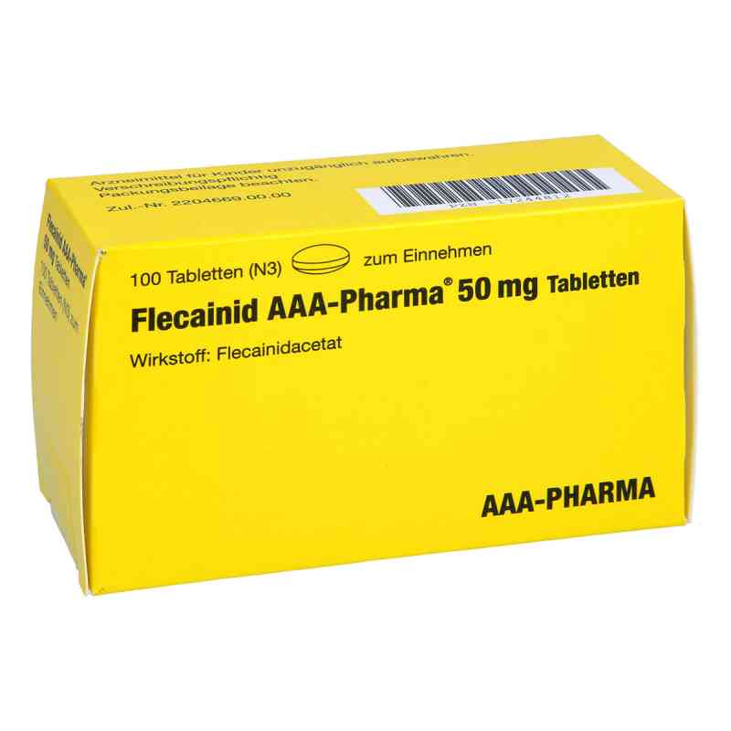 Flecainid Aaa-pharma 50 Mg Tabletten 100 stk online kaufen