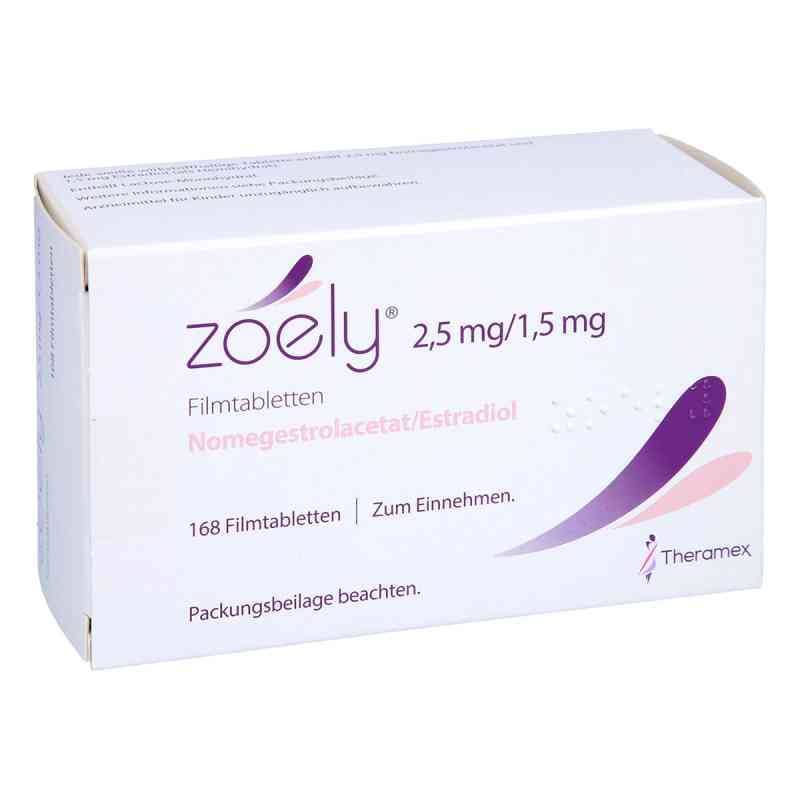Zoely 2,5 Mg/1,5 Mg Filmtabletten 6X28 stk online kaufen