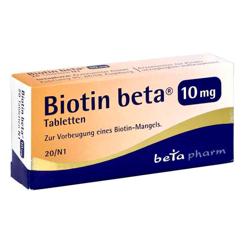 Biotin Beta 10 Mg Tabletten 20 stk online kaufen